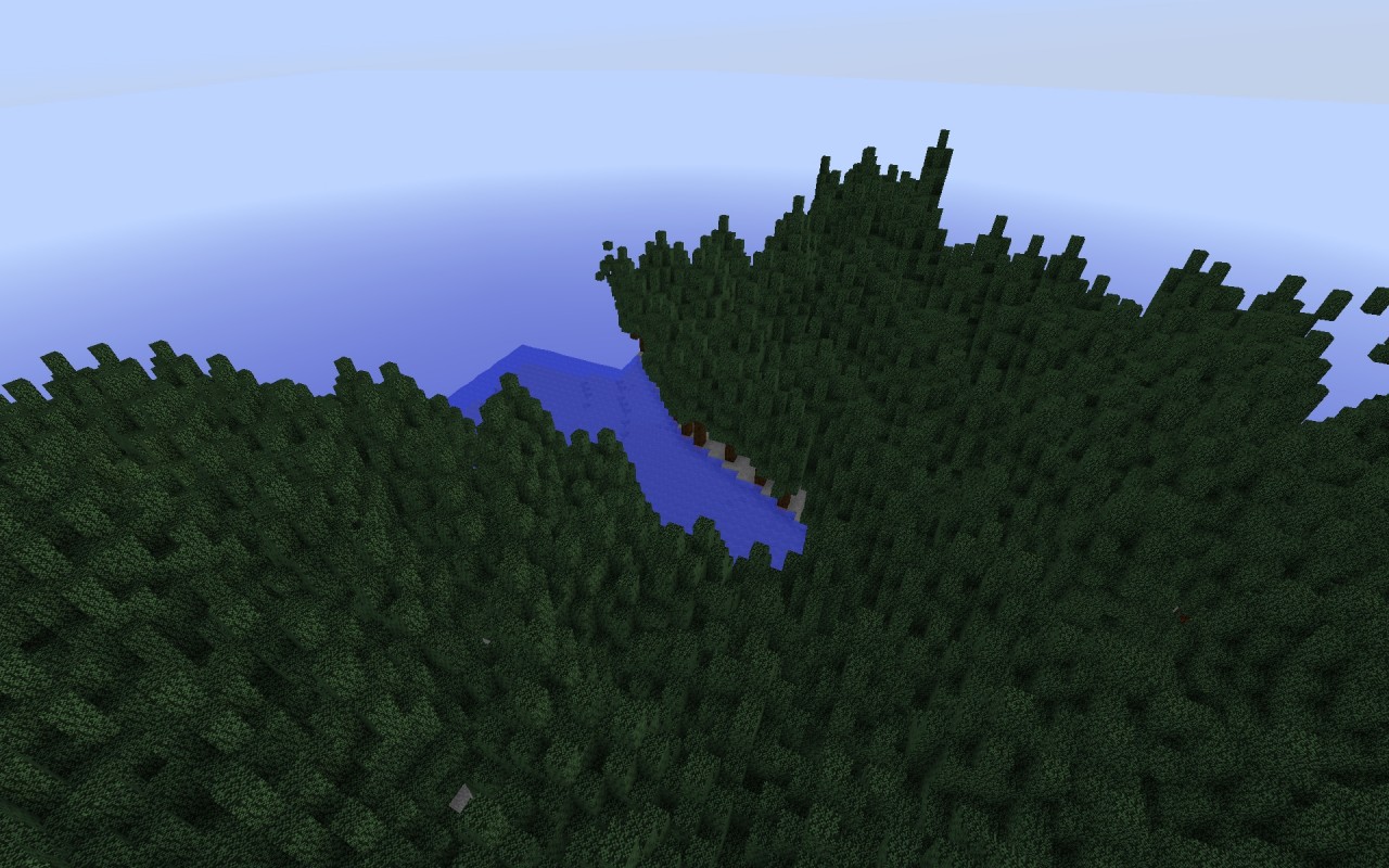 Pine Resource Map Minecraft Map