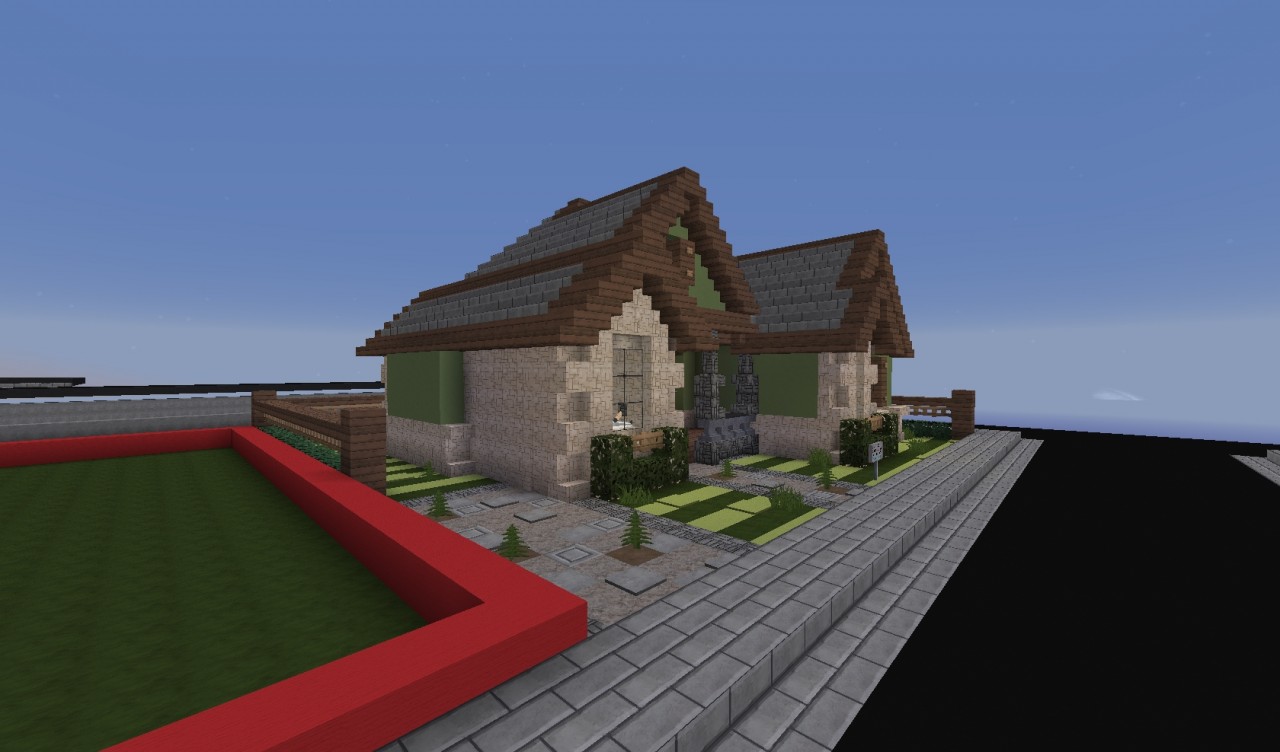 Small urban/traditional house. Minecraft Map
