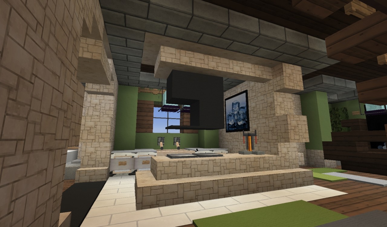 Small urban/traditional house. Minecraft Map