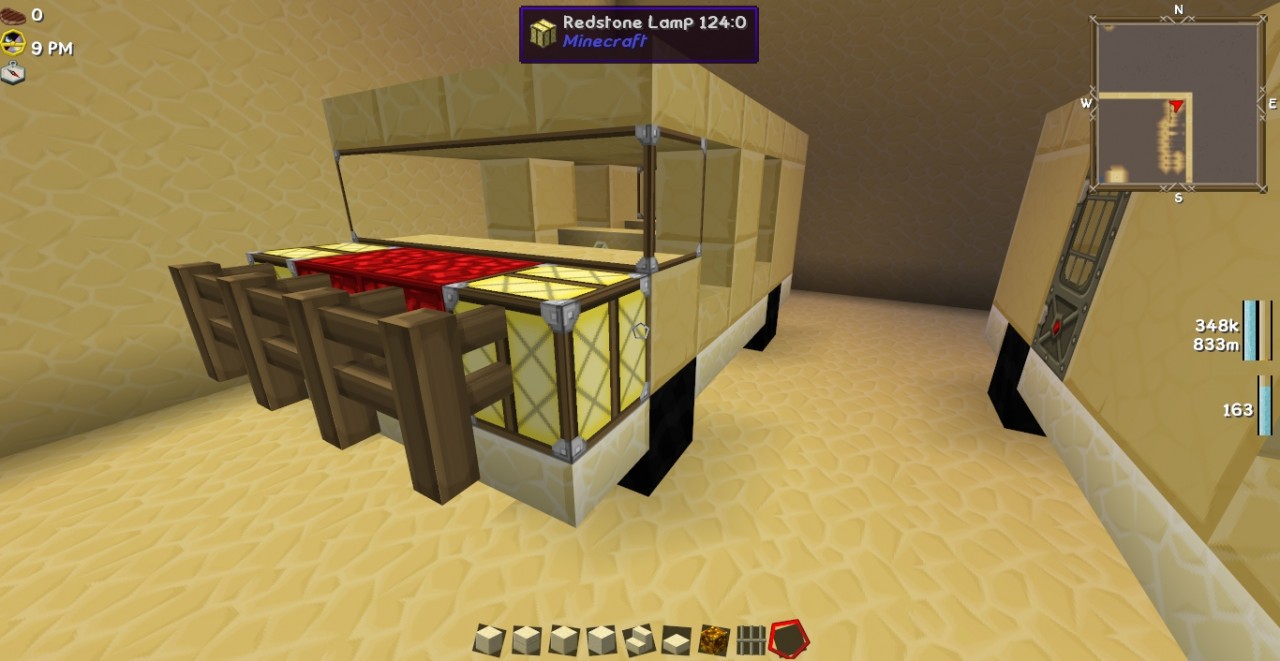 desert vehicle pack Minecraft Map