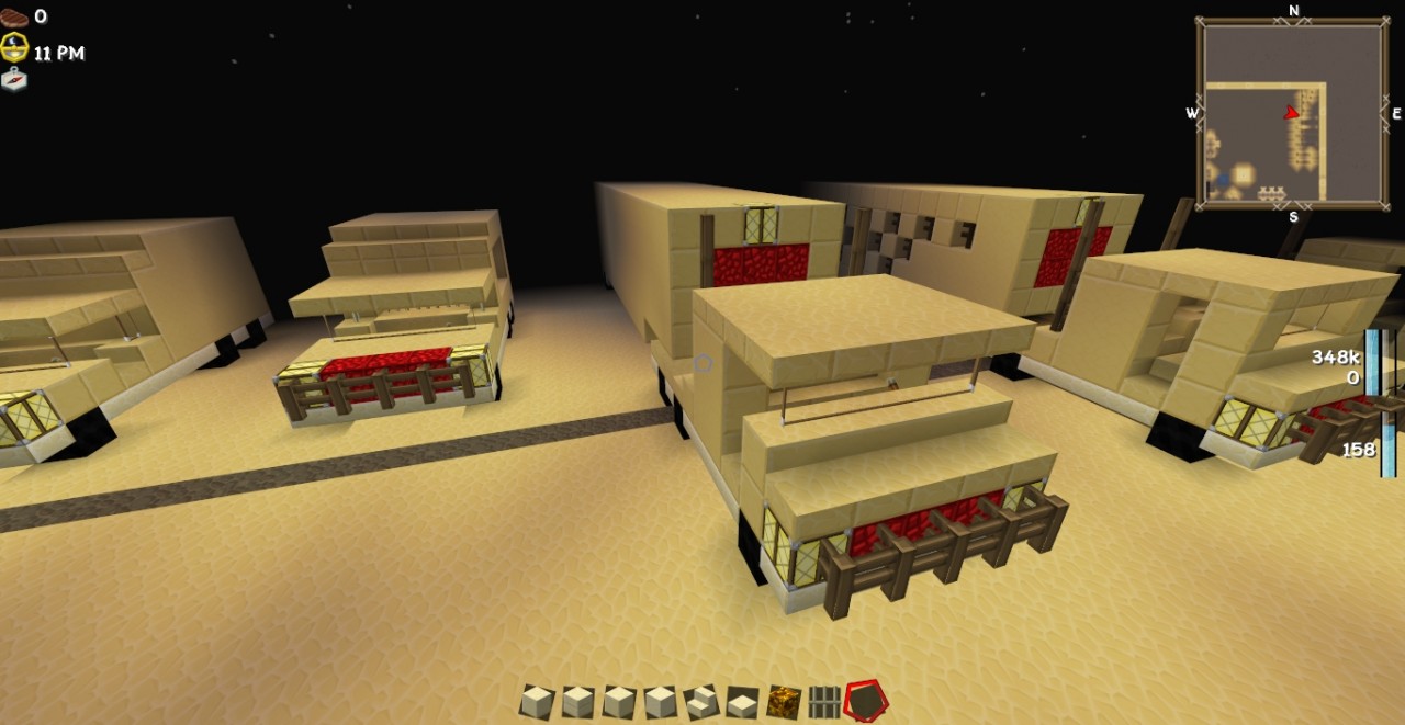 desert vehicle pack Minecraft Map