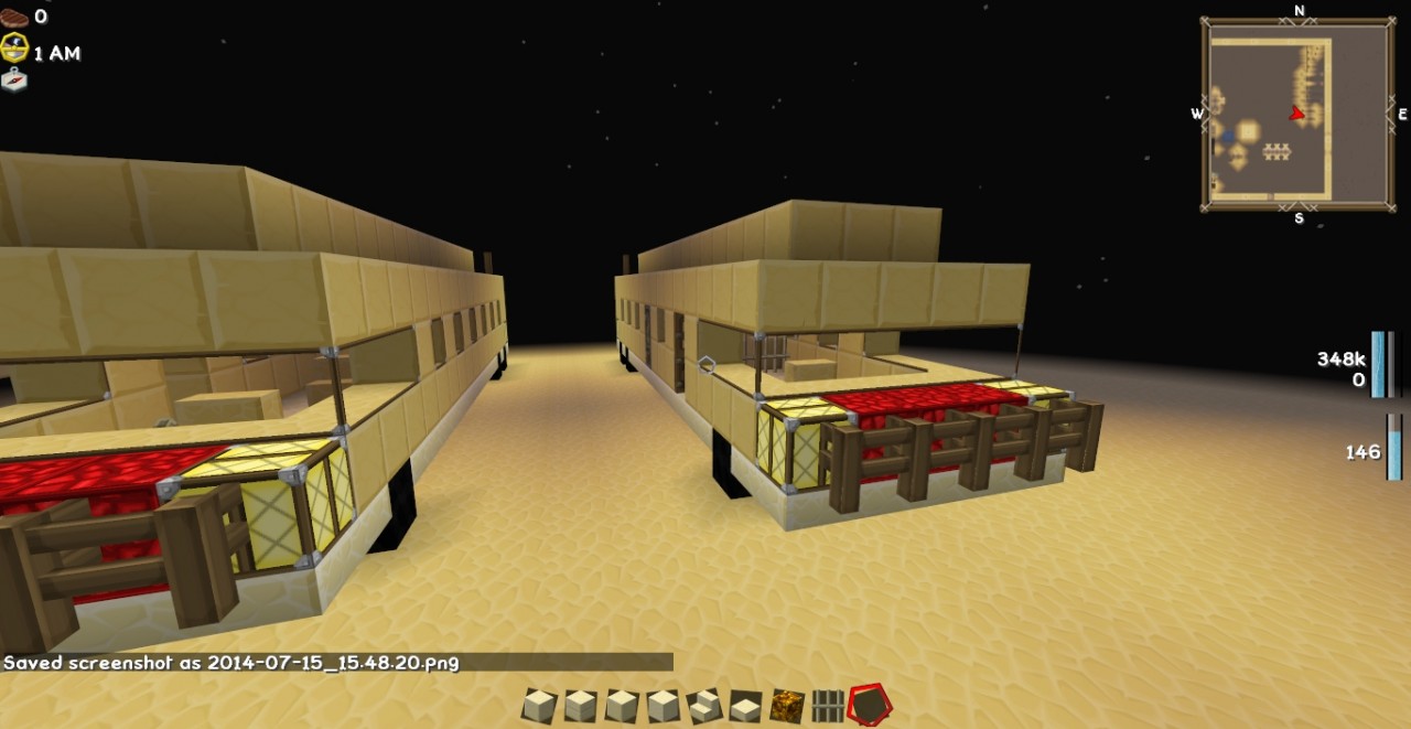desert vehicle pack Minecraft Map