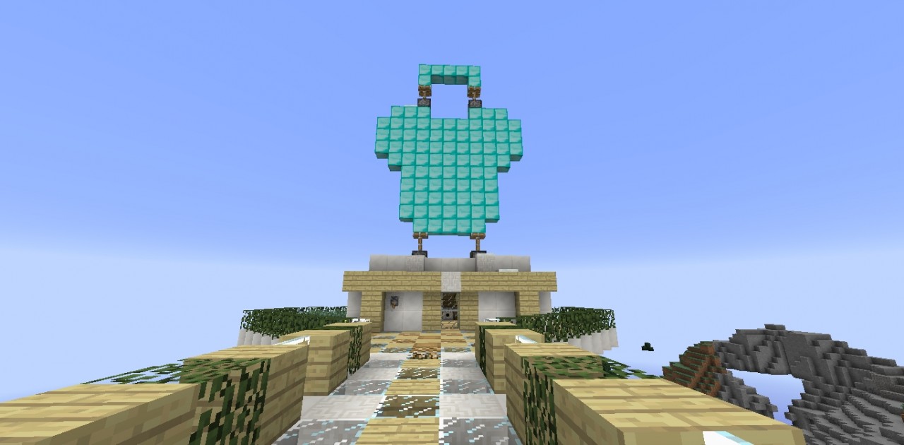 modern air house Minecraft Map