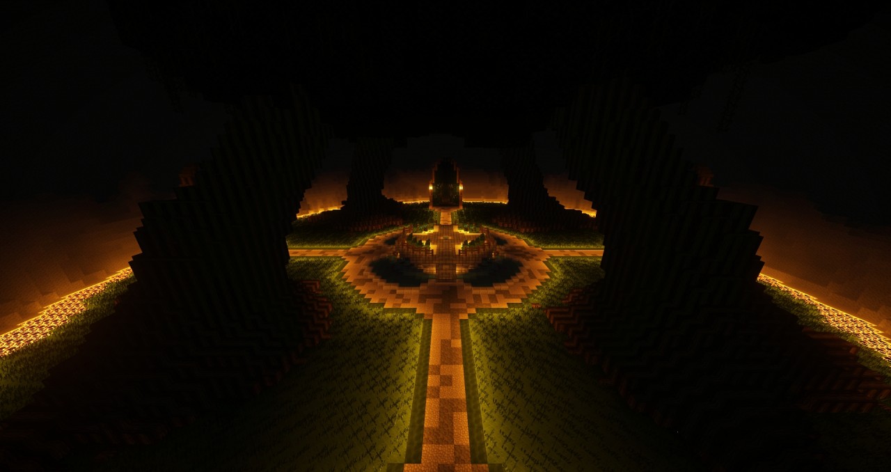 Hub Spawn | 4 Portals | Cave | Minecraft Map