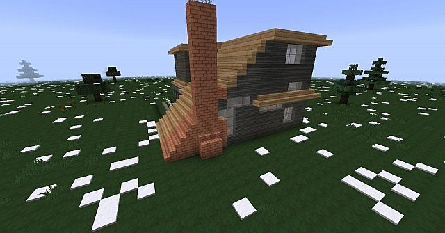 Modern House Minecraft Map
