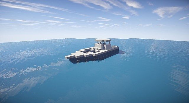 Fishing Boat Minecraft Map