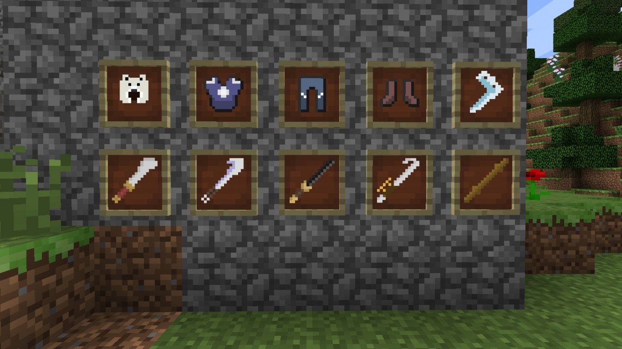 Avatar the Last Airbender Equipment Pack Minecraft Texture Pack