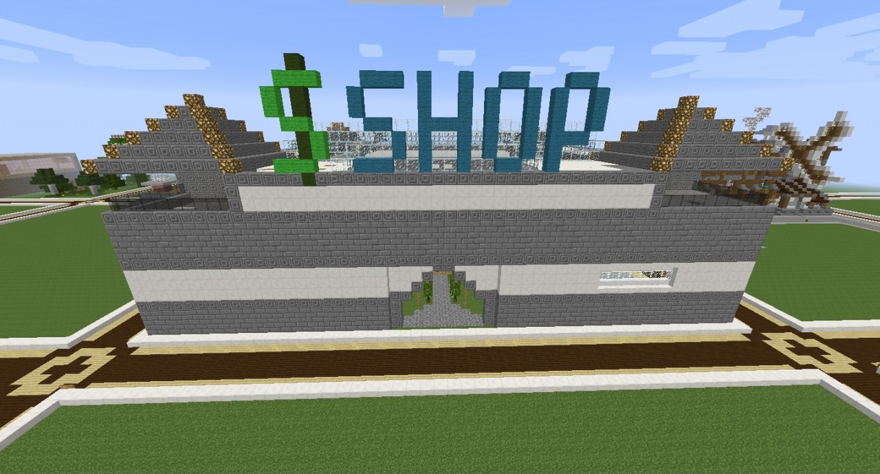 Shopping Center Minecraft Map