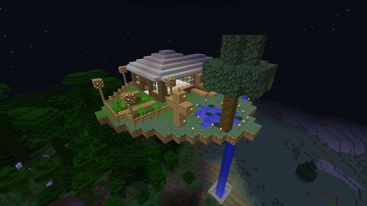Floating House! Minecraft Map