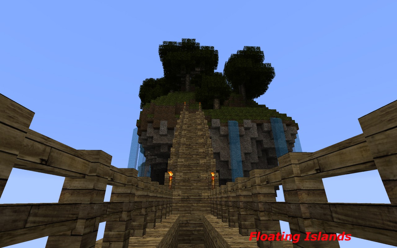 Floating Islands v. 1.0 Minecraft Map