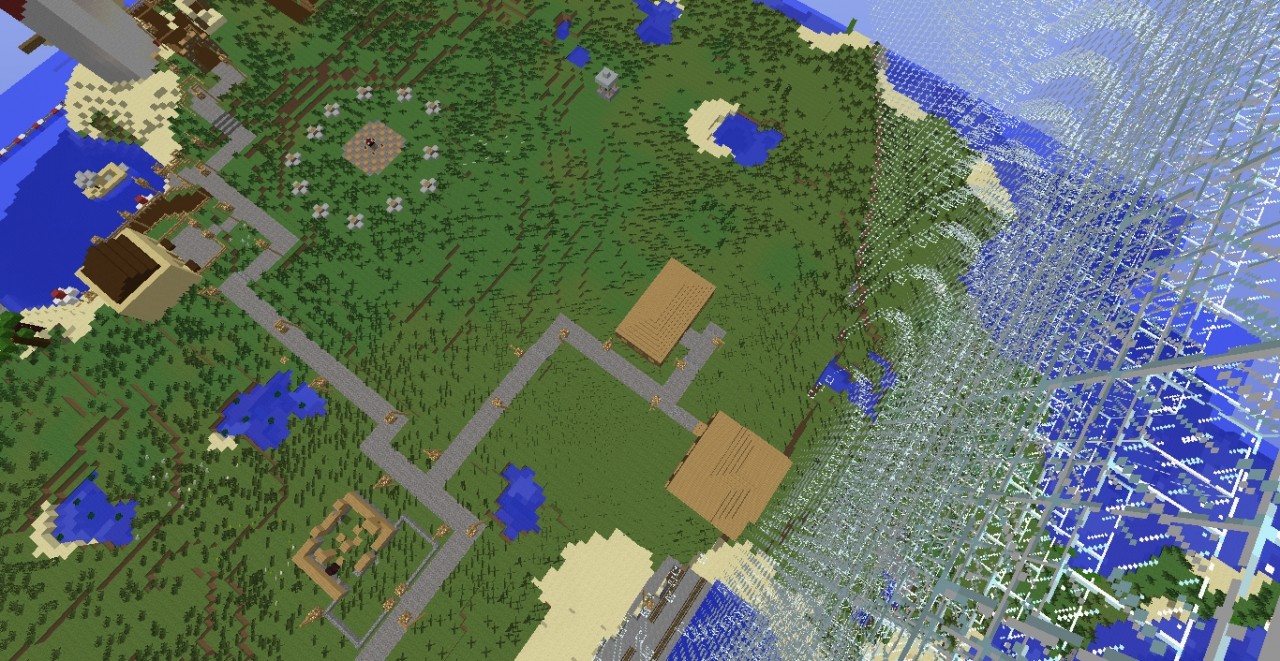 Survival Games-Beach Town Minecraft Map