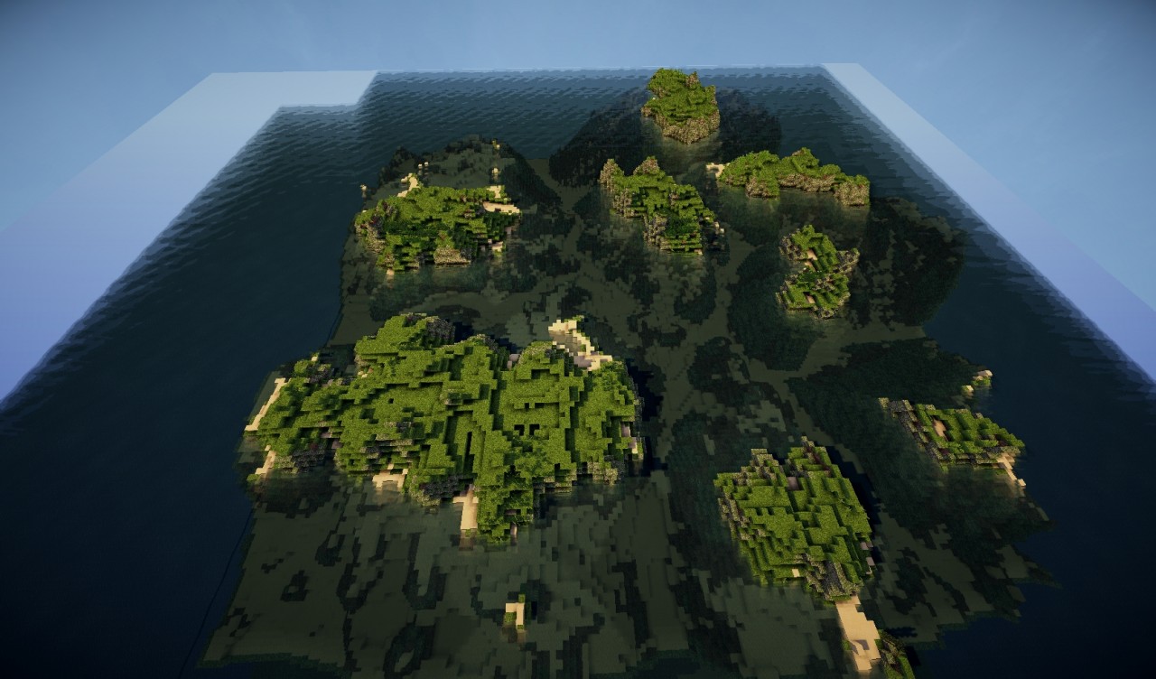 Bridges MiniGame Map Minecraft Map