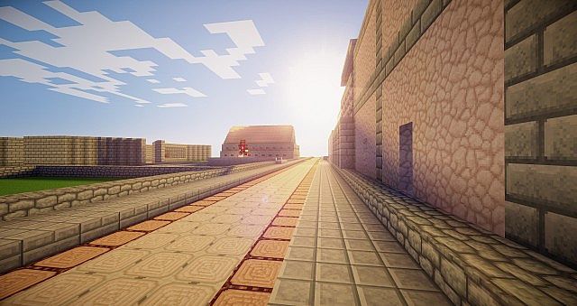 Work on creative server. Minecraft Map