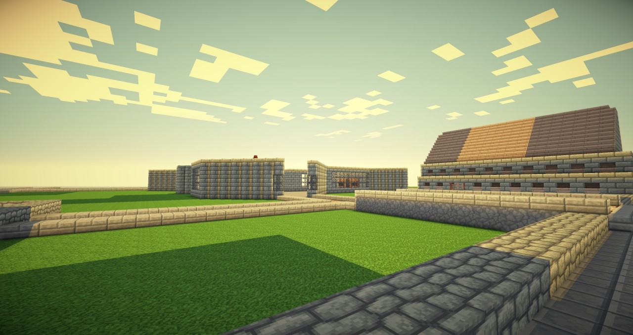 Work on creative server. Minecraft Map