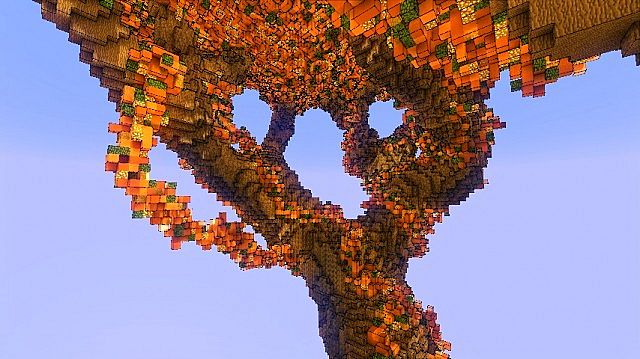 Autumn Tree Minecraft Map