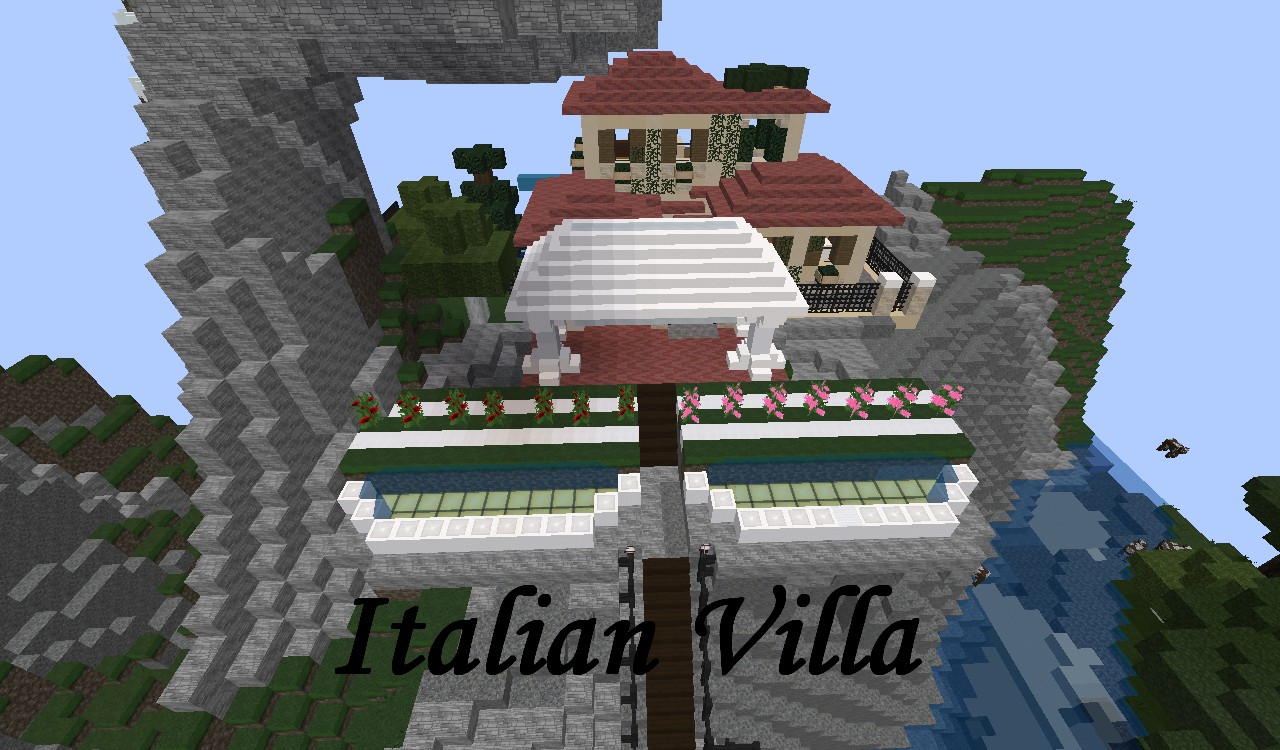 Italian Villa Minecraft Map