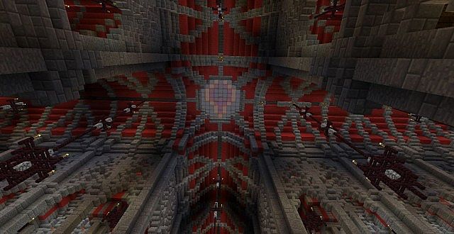Quake Arena - Chartres Style Minecraft Map