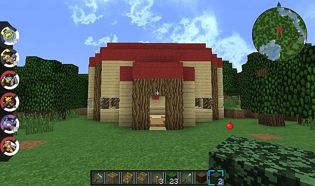 Grass gym - Nemamon Pixelmon server Minecraft Map
