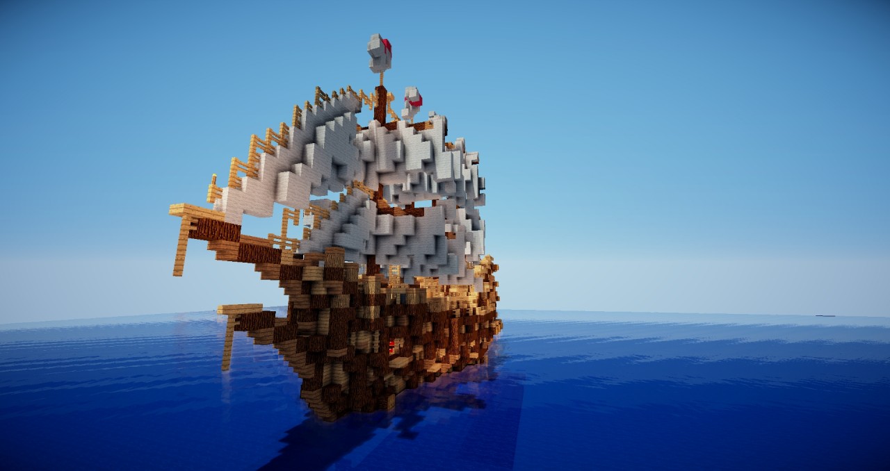 Merchant Ship +Timelapse Minecraft Map