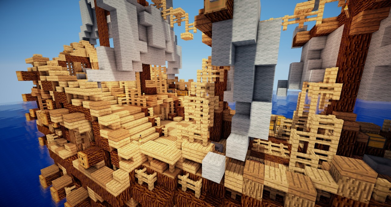 Merchant Ship +Timelapse Minecraft Map