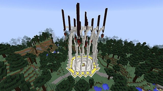 Elegant Spawn Pad Minecraft Map