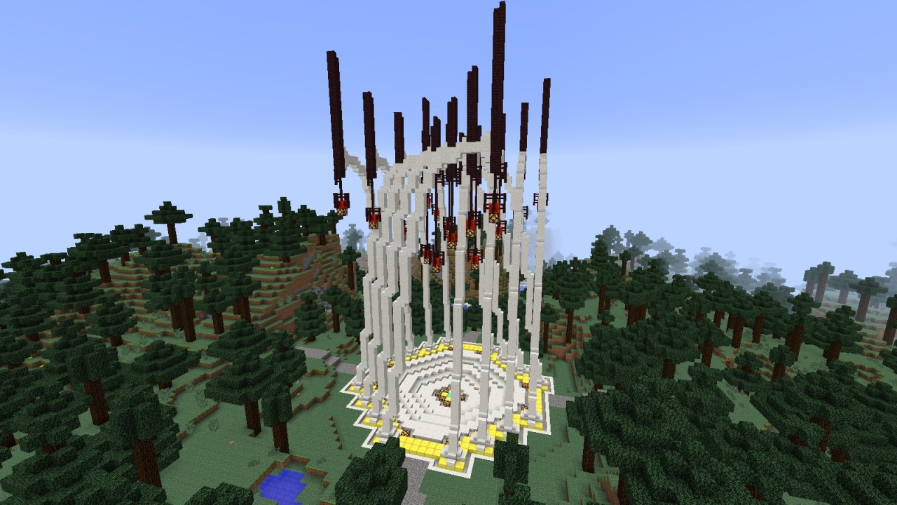 Elegant Spawn Pad Minecraft Map