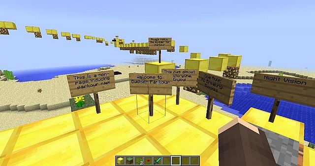Budder Parkour Map Minecraft Map
