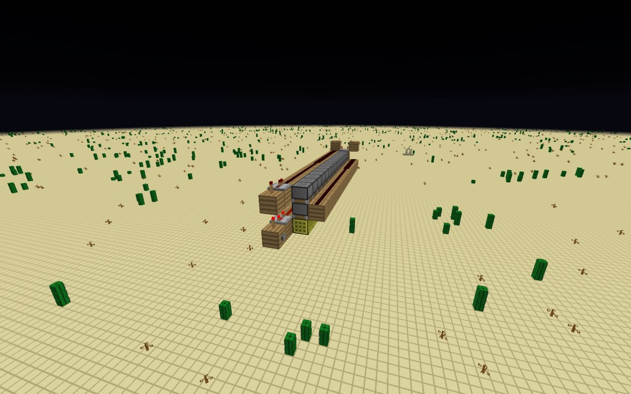 tiny stack able double piston extender [NEW DESIGN] [FLUSH] Minecraft Map