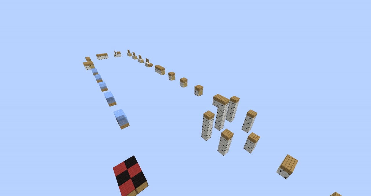 Sprint Parkour Map by TheReducto Minecraft Map