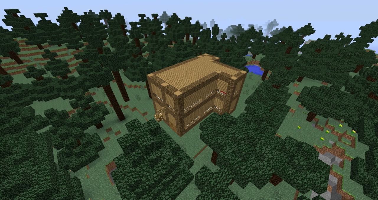Simple Survival House For Newbies Minecraft Map