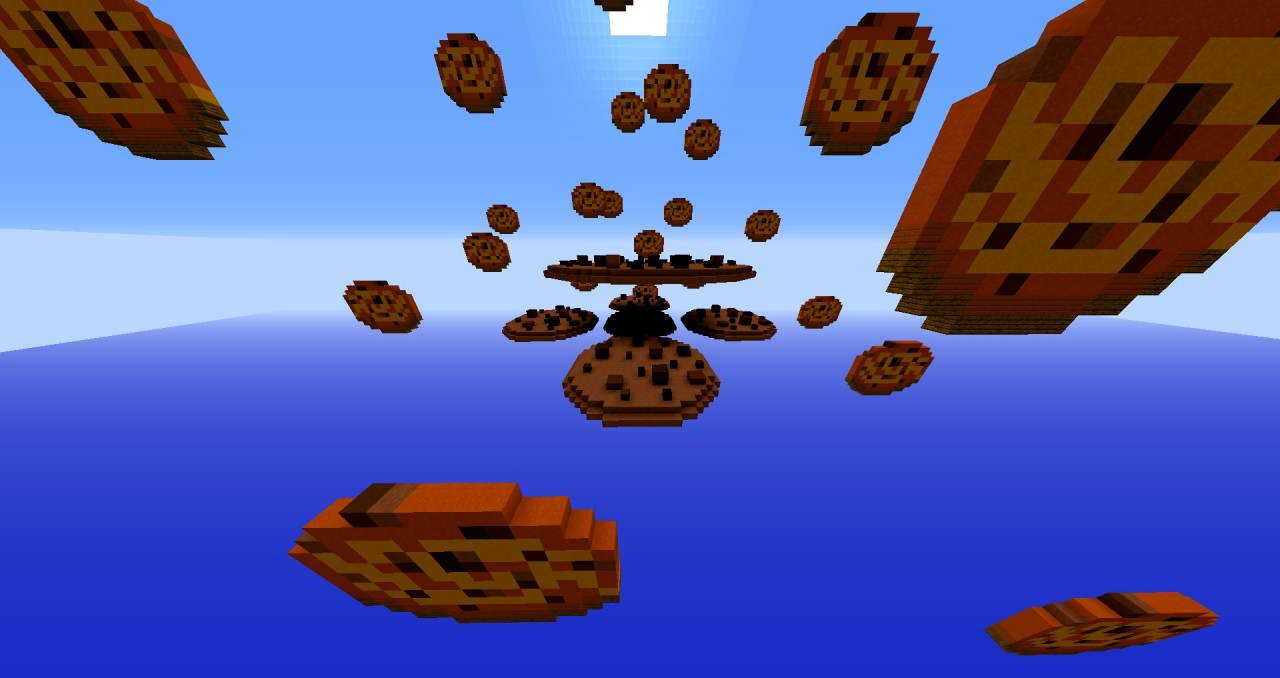 Spleef Map -- "Cookie Crumble!" Minecraft Map