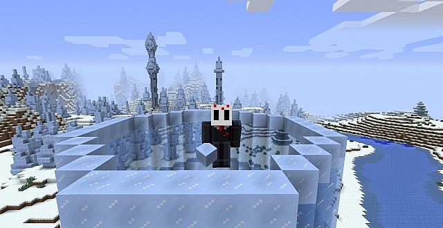 ice castle Minecraft Map