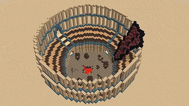 Pvp Map_ Gladiator Arena Minecraft Map