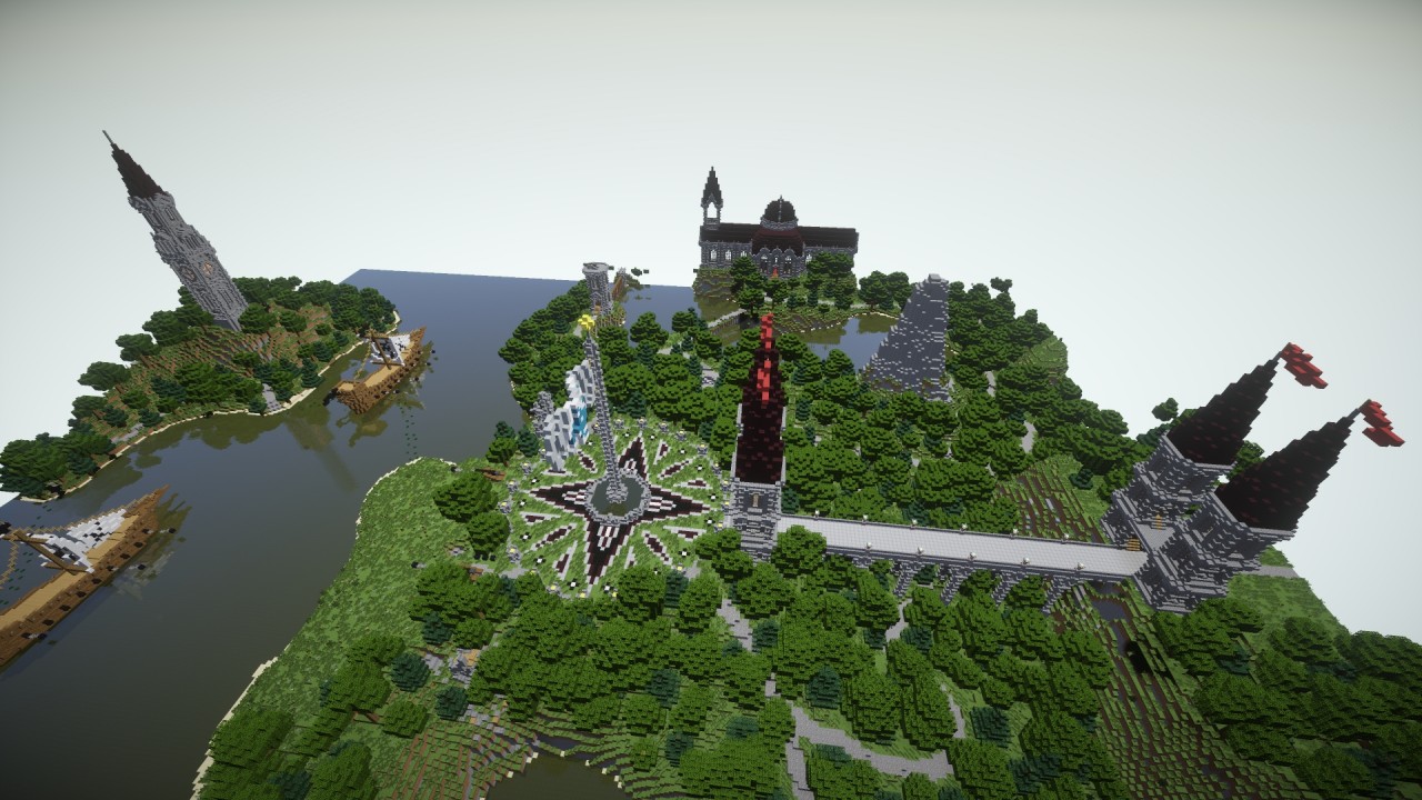 SURVIVAL GAMES ARENA (ATTACK OF THE PIRATES) Minecraft Map