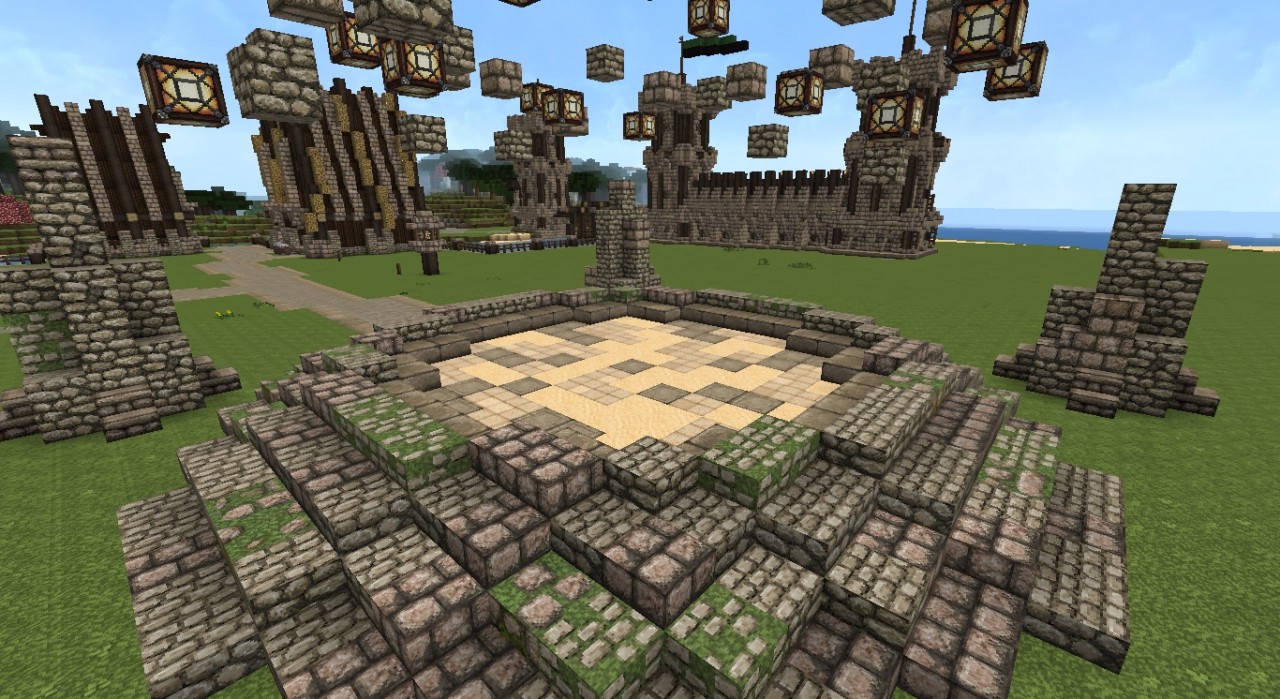 Dragon Burial Mound Minecraft Map