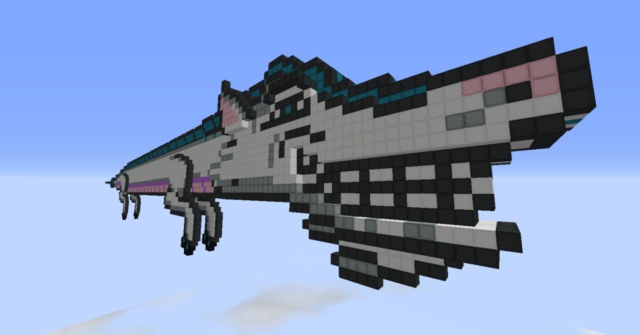 Wyvern Loong Sky Dragon (3D) Minecraft Map