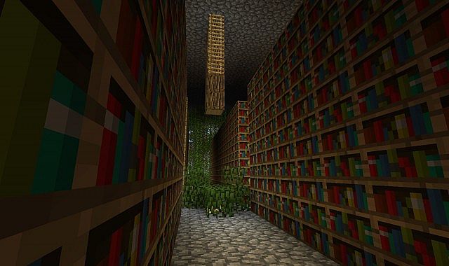 Abandoned Library Minecraft Map