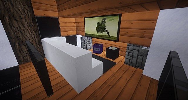 Modern A-Frame Home Minecraft Map