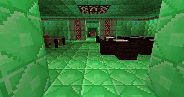 Emerald Mansion 1.7.9 Minecraft Map