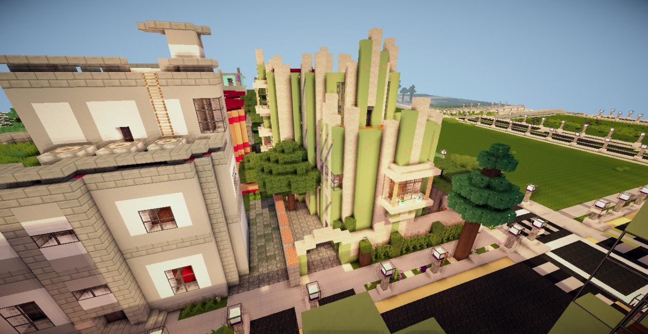 Slightly Art Deco Home Minecraft Map