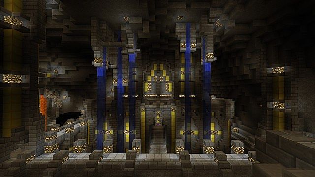 Dwarven underground city! Minecraft Map