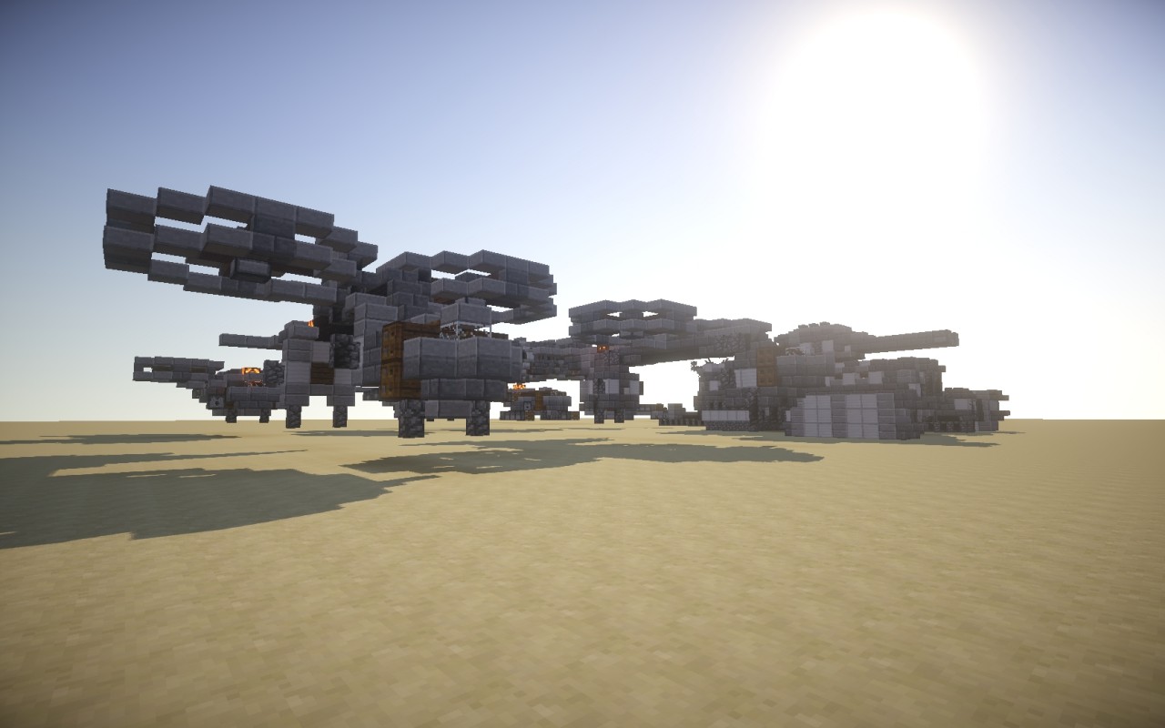 RazyFrea's Steampunk Army Minecraft Map