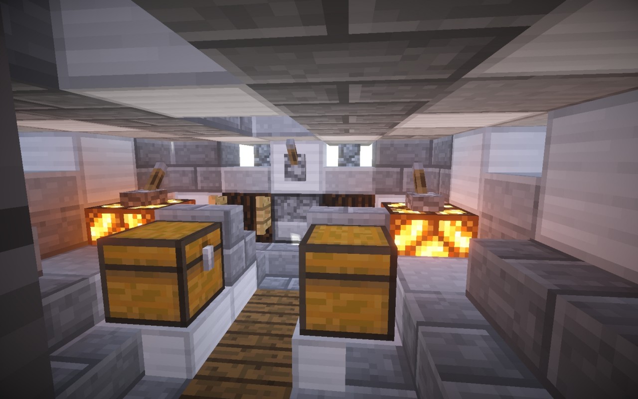 Steampunk Heavy Battle Tank Minecraft Map