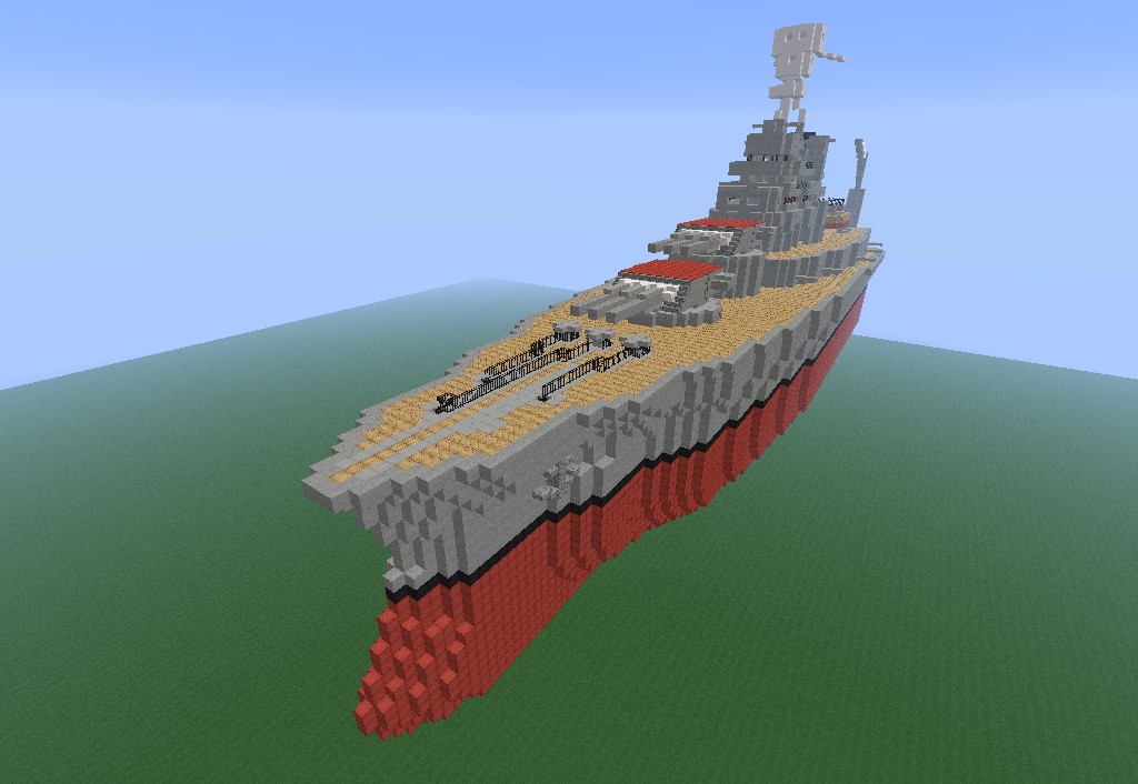 USS Arizona BB-39 Minecraft Map
