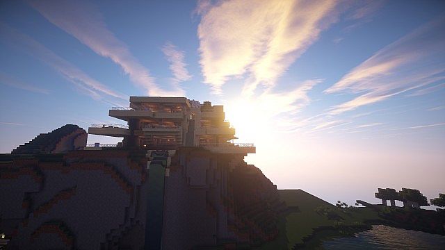 Modern House On The Hill #2 Minecraft Map