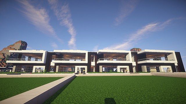 Modern Terraced House #2 Minecraft Map