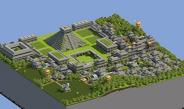Maya-City Minecraft Project