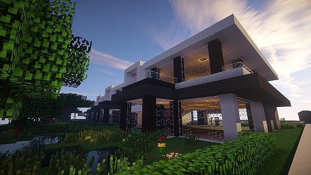 Modern Terraced House #2 Minecraft Map