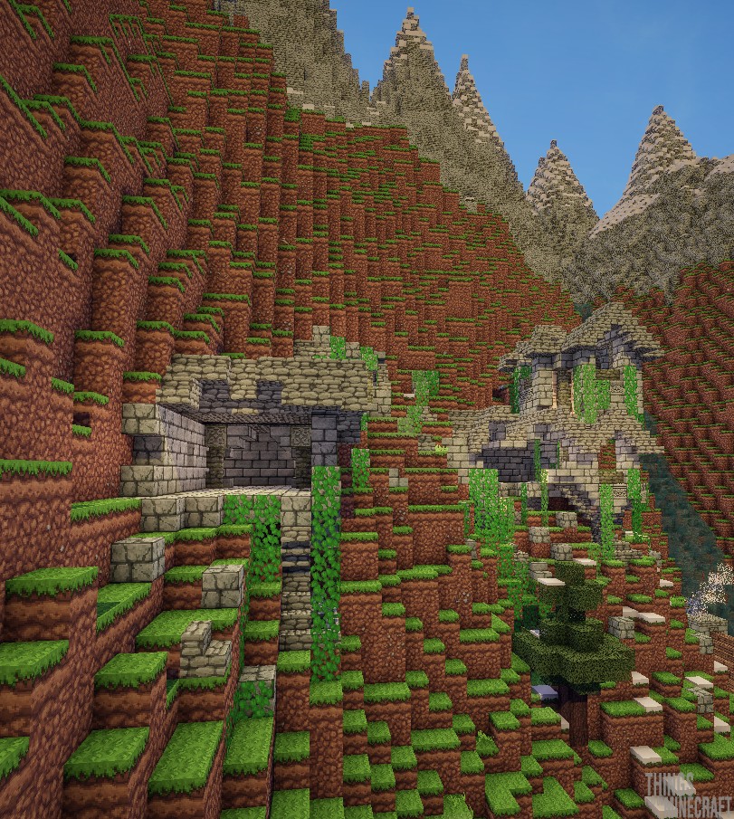 Mountain Ruins Minecraft Map