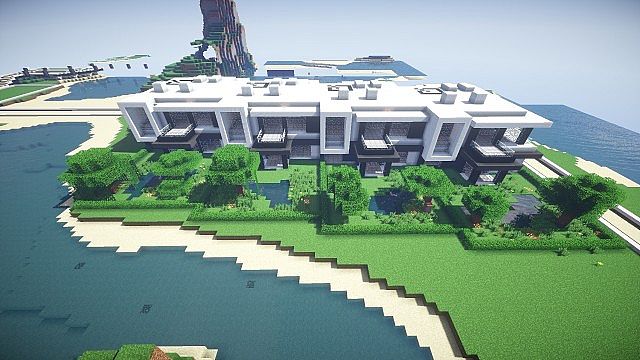 Modern Terraced House #2 Minecraft Map